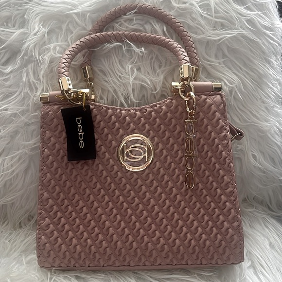 bebe | Bags | Bebe Purse Small Tote Blush Pink | Poshmark